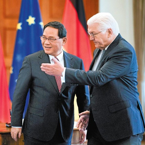 China ready to advance ties with Germany