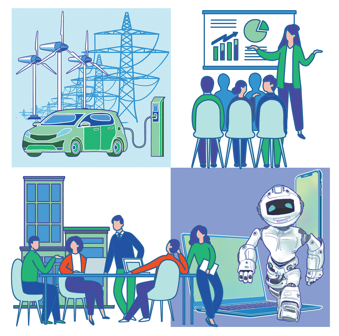 Forging a human-centered future in era of smart machines